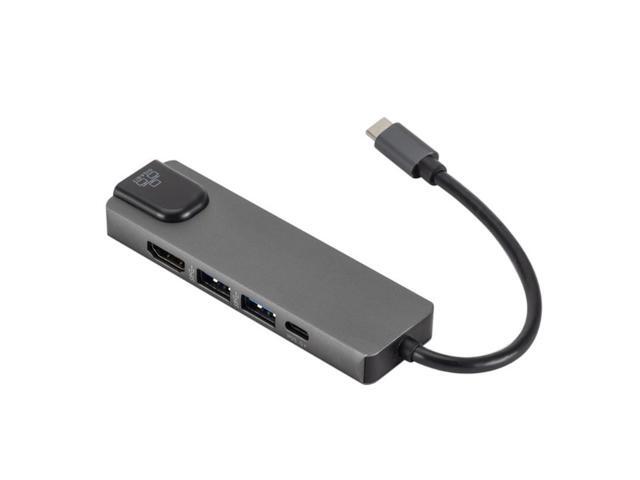 Click here for USB Hub 5 In 1 Adapter Type C 4K USB C Hub To Giga... prices
