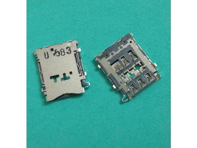 Click here for 100pcs SIM Card Reader Slot Tray Holder Socket con... prices