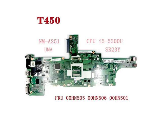 Click here for For T450 Laptop Motherboard CPU I5-5200U SR23Y UMA... prices