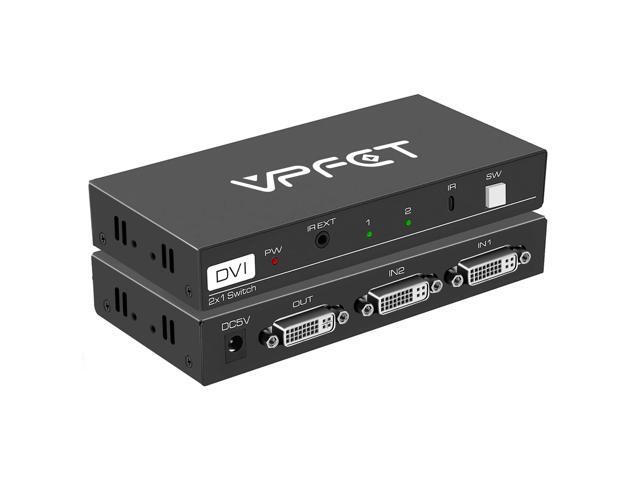 Click here for BUCIER DVI Switch 2 in 1 Out 4K Port Switcher Sele... prices