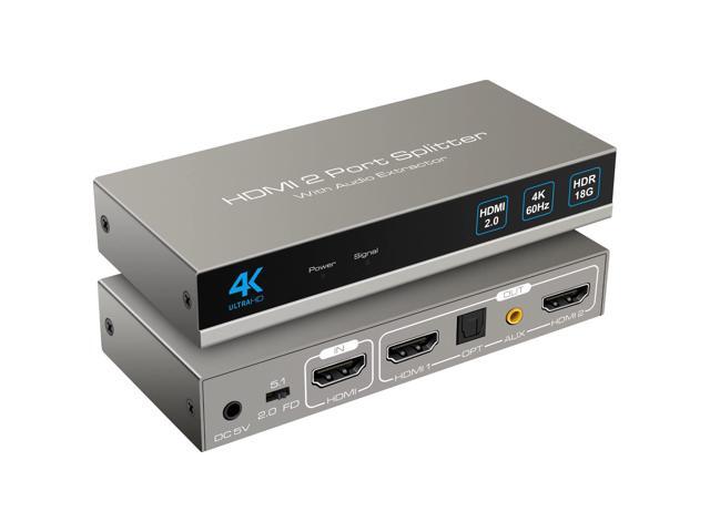 Click here for BUCIER HDMI Splitter Audio Extractor 4K60Hz 1 in 2... prices
