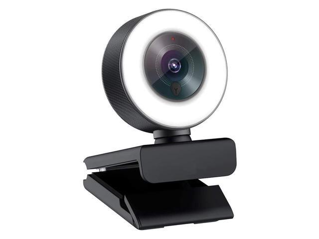 Click here for 1080P HD Webcam Built in Adjustable Ring Light and... prices