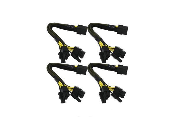 Click here for 18 Gauge 8-Pin Female to Dual 8 Pin (6+2) Male 30.... prices