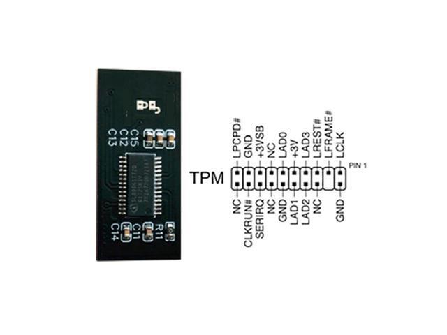 Click here for Tpm 1.2 Security Module Board TPM1.2 LPC 20 Pin Mo... prices