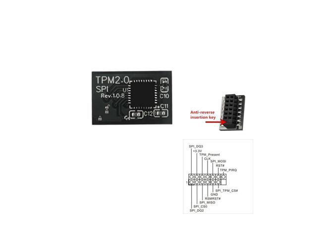 Click here for 1Piece TPM 2.0 Security Module Board for ASROCK 14... prices
