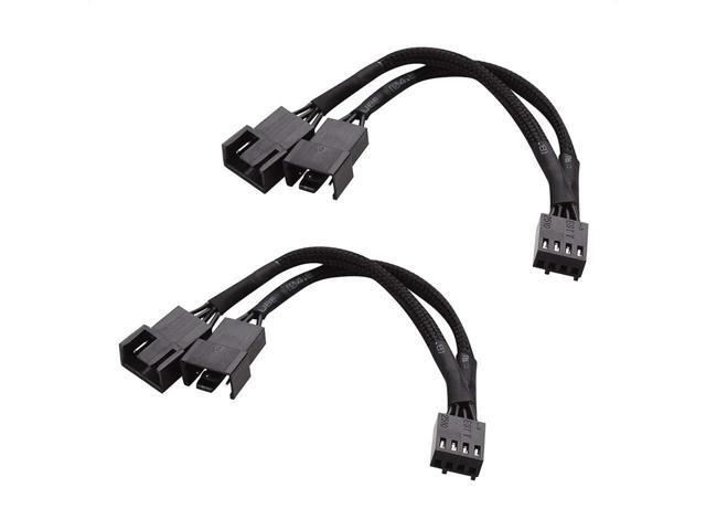 Click here for 2-Pack 2 Way 4 Pin PWM Fan Splitter Cable - 4 Inch... prices