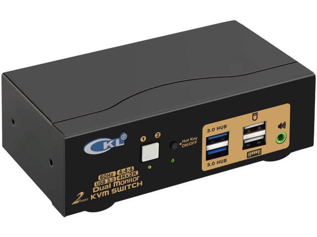 Click here for CKL USB 3.0 HDMI KVM Switch Dual Monitor 2 Port Ex... prices