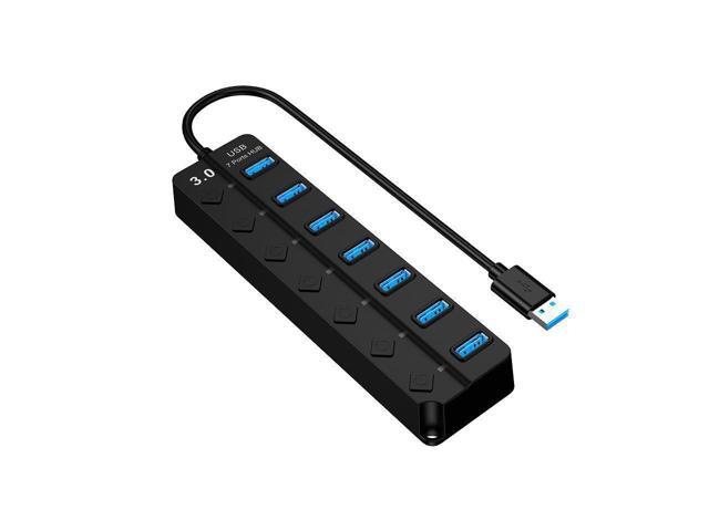 Click here for USB 3.0 Hub  DEFEILIN 7 Port Powered USB Hub Expan... prices