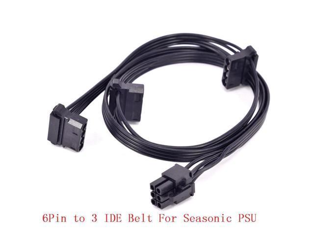 Click here for PCIe 6Pin to 3x 4Pin IDE Curved Power Supply Cable... prices