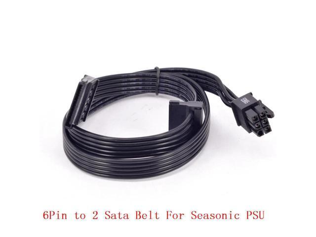 Click here for PCIe 6Pin to 2 SATA Power Supply Cable for KM3 Ser... prices