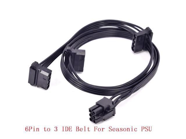 Click here for PCIe 6Pin to 3x 4Pin IDE Curved Power Supply Cable... prices