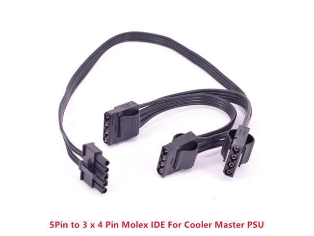 Click here for 5Pin to 3 IDE 4Pin Molex Power Supply Cable for Co... prices