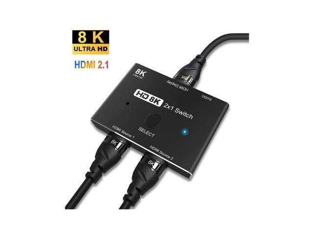 Click here for HDMI2.1 2 x 1 Switch Ultra HD 8K@60Hz 4K@120Hz Swi... prices