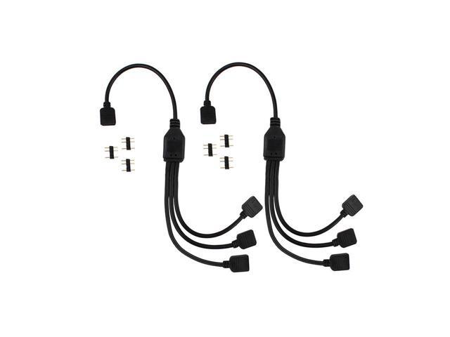 Click here for 2 Pack 5V 3-Pin RGB 3-Way Female to x Female RBW L... prices