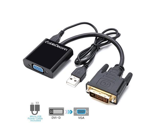 Click here for DVI 24+1 DVI-D M to VGA Male With Micro USB Active... prices