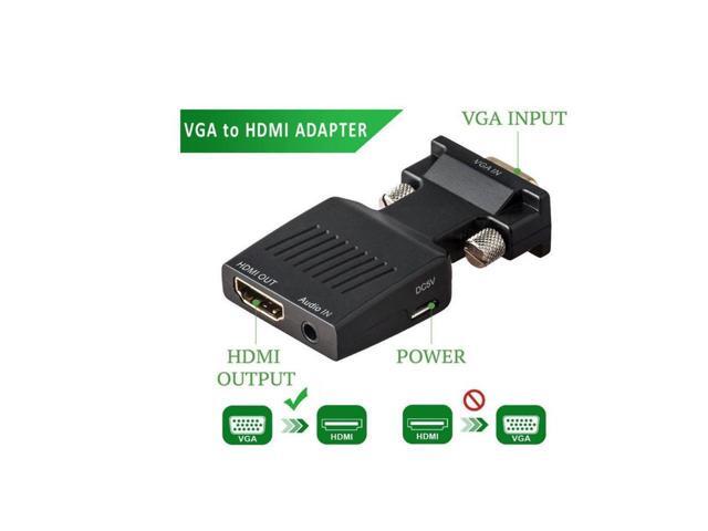 Click here for VGA to HDMI Adapter with Audio 1080P VGA Male to H... prices