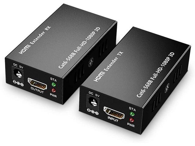 Click here for HDMI Extender 196ft/60m Over LAN Single CAT5e/CAT6... prices