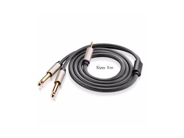 Click here for 3.28ft/1m High quality 3.5mm to Dual 6.35mm audio... prices