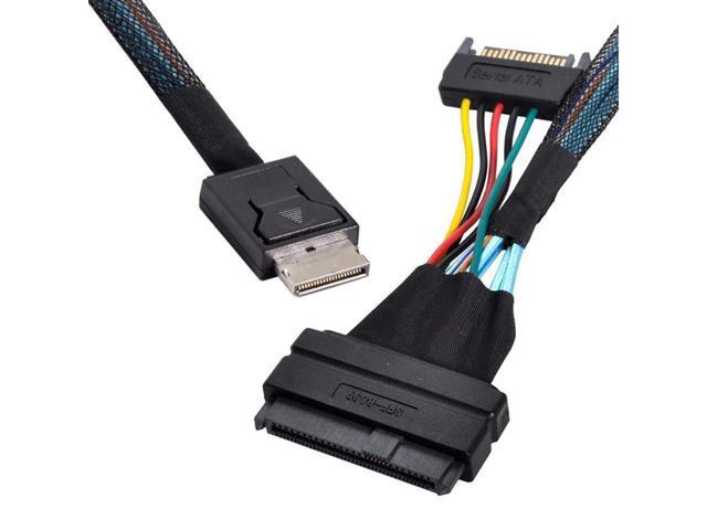 Click here for Oculink SFF-8611 Male to U.2 U.3 SFF-8639 Female N... prices