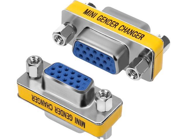 Click here for BUCIER VGA Coupler  2 Pack VGA SVGA Connector 15 P... prices