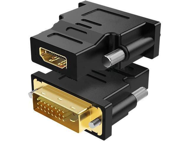 Click here for BUCIER DVI to HDMI Adapter 2-Pack Bi-Directional D... prices
