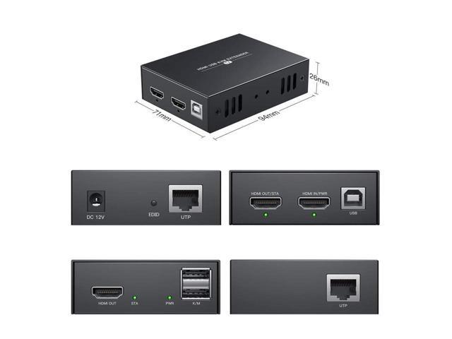 Click here for BUCIER HDMI KVM USB Extender Transmit 1080p HD Vid... prices