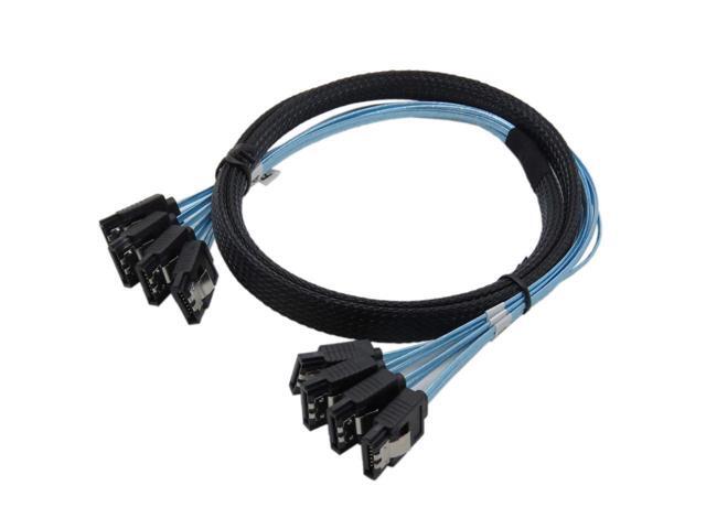 Click here for BUCIER High Speed 6Gbps 4pcs/set Sata Cable Sas Ca... prices