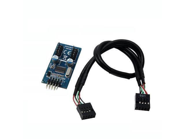 Click here for BUCIER 1-to-2 Splitter Motherboard USB 2.0 9Pin In... prices