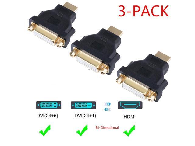 Click here for BUCIER [3-Pack] HDMI to DVI Adapter  Bi-Directiona... prices