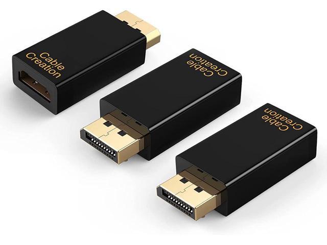 Click here for BUCIER DP to HDMI Adapter [3-Pack]  1080P Gold Pla... prices