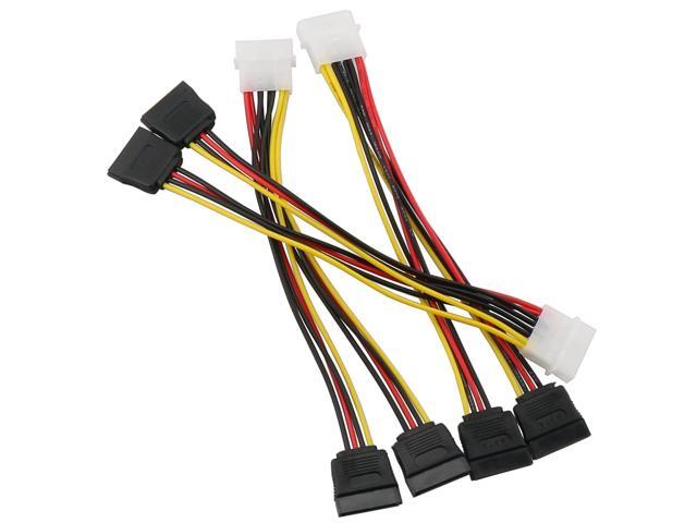 Click here for BUCIER 3-Pack 4 Pin Molex to Dual SATA Power Y-Cab... prices
