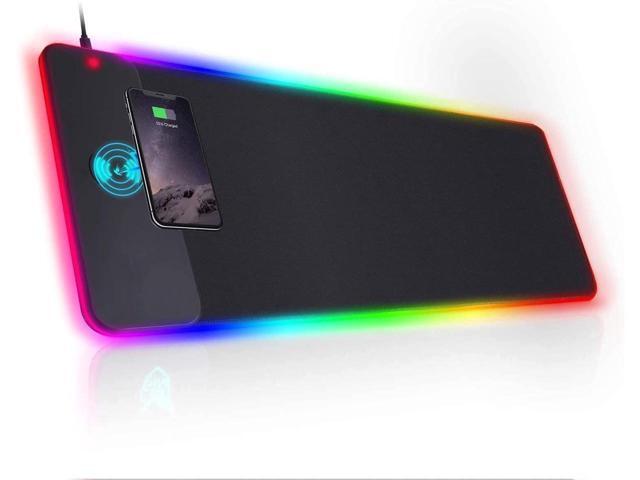 Click here for BUCIER Wireless Charging RGB Gaming Mouse Pad 10W... prices