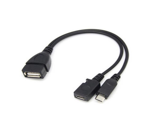 Click here for BUCIER 1pc 2 In 1 OTG Micro USB Host Power Y Split... prices