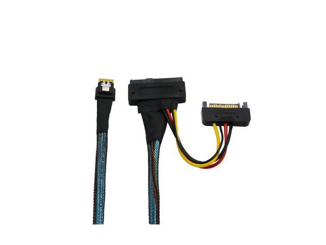 Click here for BUCIER SFF-8654 4i to SFF-8639 U.2 Cable-70cm prices