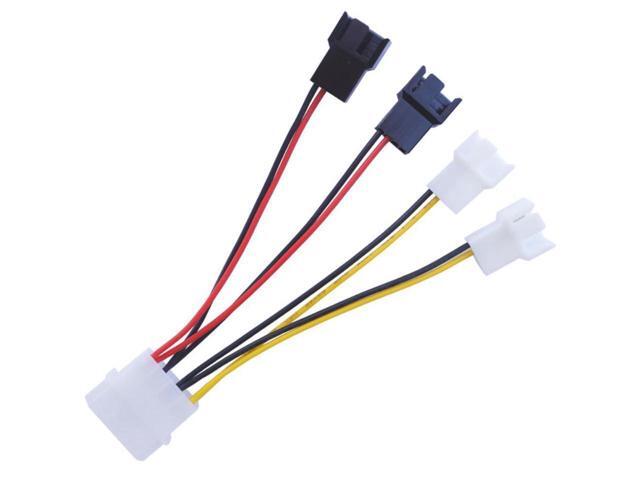 Click here for BUCIER 4-Pin Molex To 3-Pin Fan Power Cable Adapte... prices