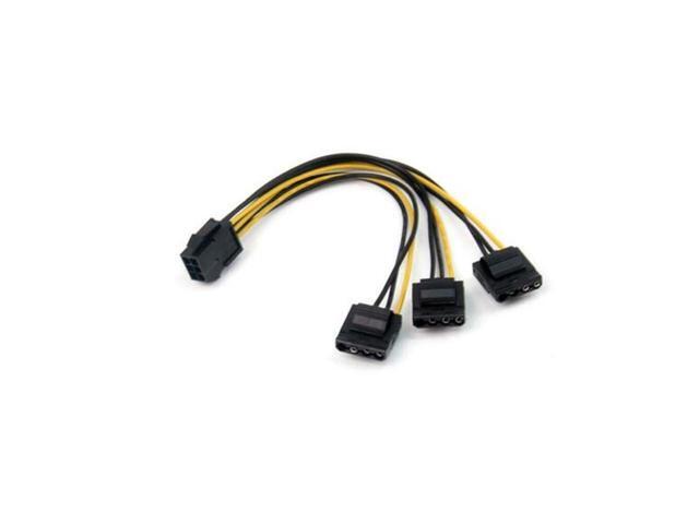 Click here for BUCIER 2pcs PCIe 6pin Female to 3 Molex IDE 4pin F... prices