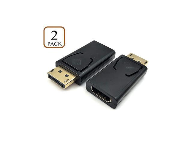 Click here for BUCIER 2Pack DP to HDMI Adapter 4K 3D DisplayPort... prices