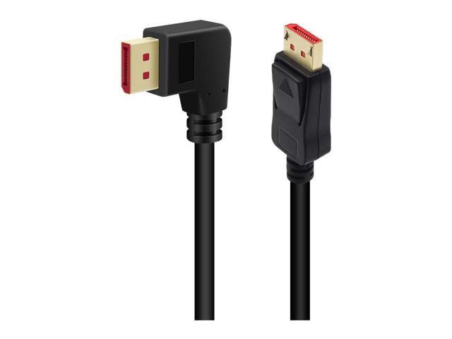 Click here for BUCIER Right Angle Displayport 1.4 Cable Left Angl... prices