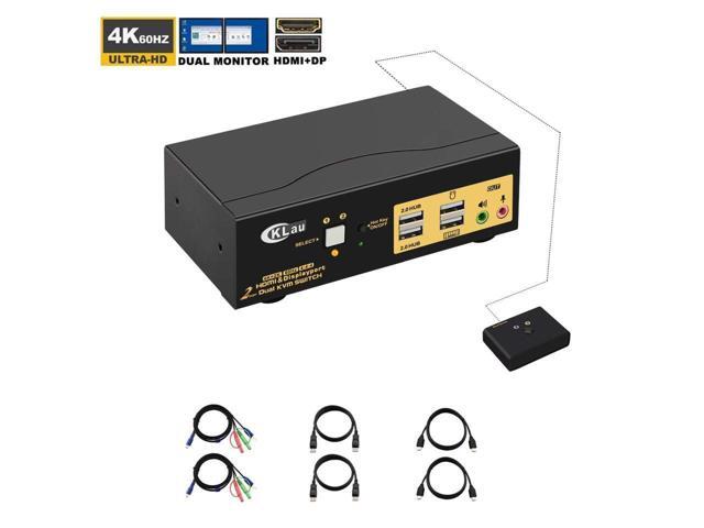 Click here for CKLau Dual Monitors HDMI Displayport KVM Switches... prices