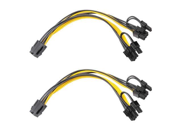 Click here for BUCIER 2Pack PCI-E 8-Pin Male to Dual 8-Pin (6+2)... prices