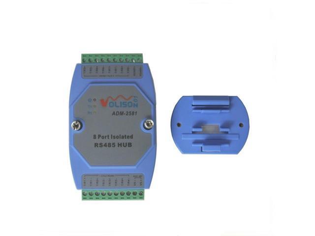 Click here for Isolated 8-way 485 Hub 8-port RS485 Distributor 1-... prices