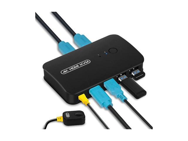 Click here for BUCIER HDMI USB KVM Switch Selector for 2 Computer... prices