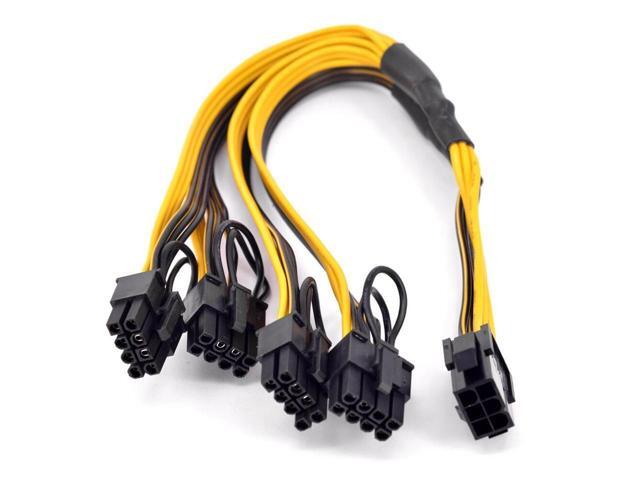Click here for BUCIER PCIe GPU 6pin 1 to 4 way 6+2Pin Female to M... prices