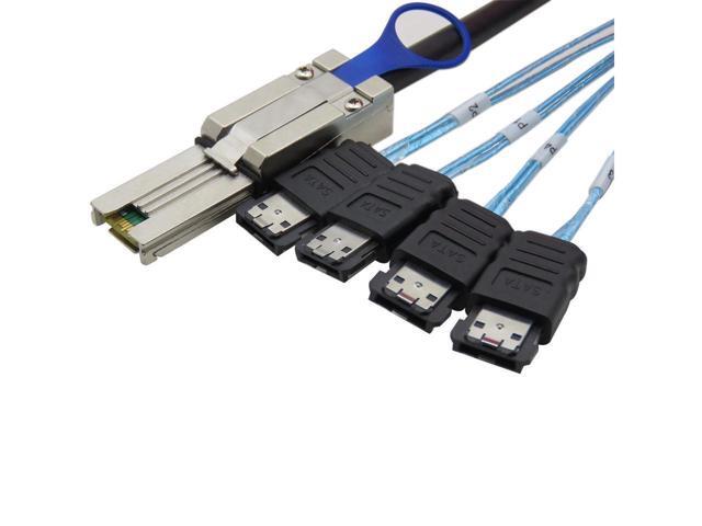 Click here for BUCIER Mini SAS 26P SFF 8088 TO 4* ESATA 7P Cable... prices