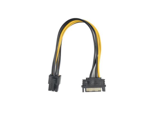 Click here for BUCIER 1PCS 15pin SATA Male To 6pin PCI-E Power Su... prices