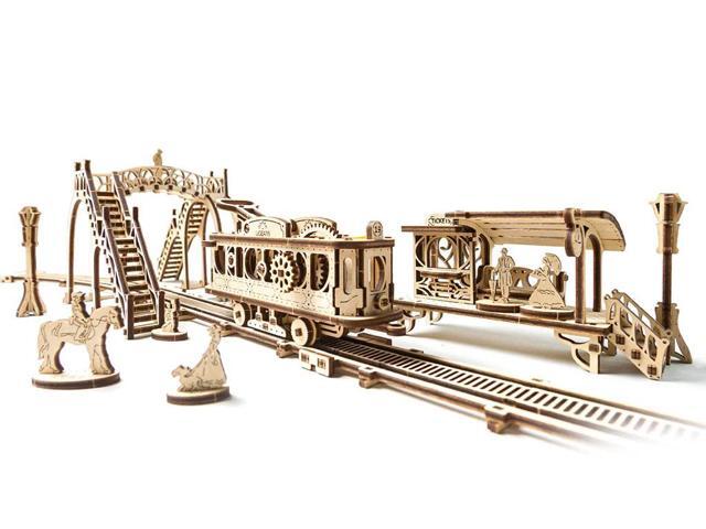 Click here for UGEARS Model Tram line. Series Mechanical city prices