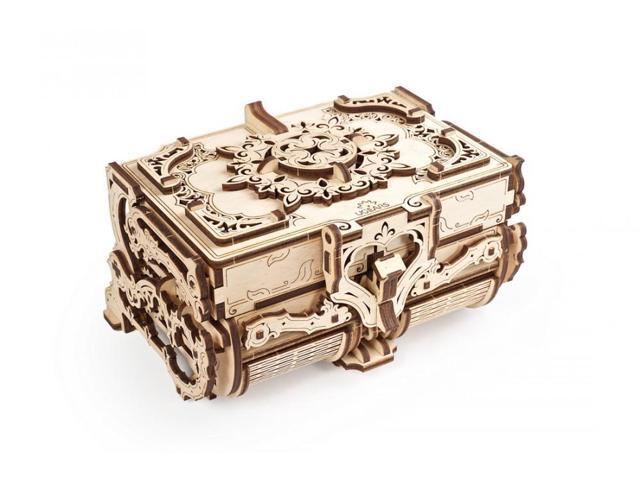 Click here for UGEARS Mechanical model Antique jewelry box prices