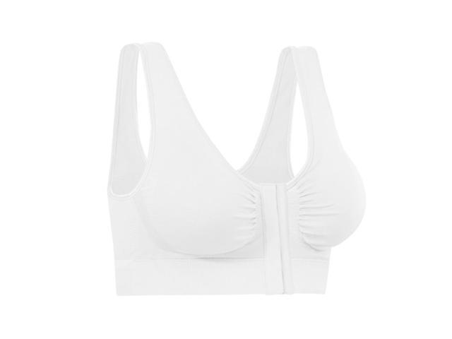 Click here for Miracle Bamboo Comfort Bra - White- Large (Bust 37... prices