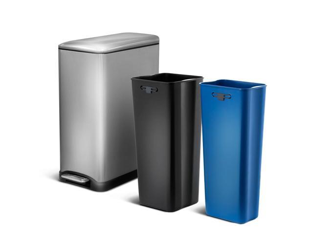 Click here for Home Zone Living 13 Gallon Kitchen Trash Can  Dual... prices