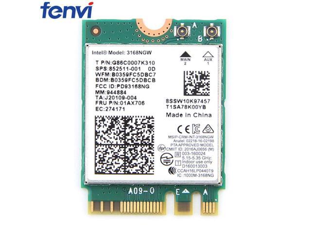 Click here for Banda dupla sem fio para intel 3168 3168ngw 433mbp... prices